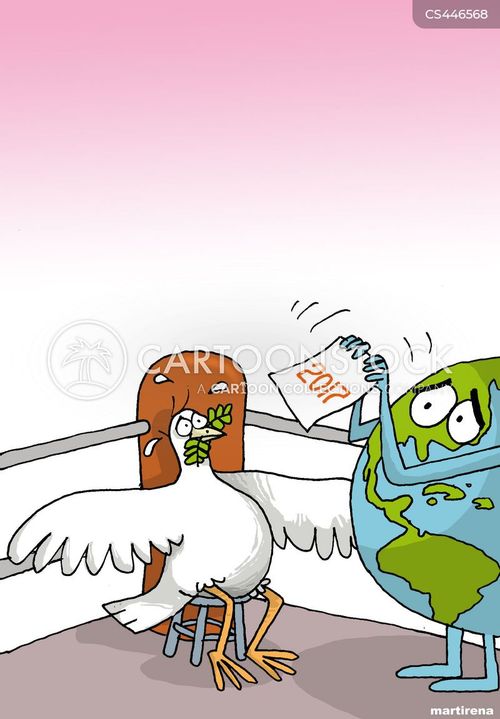 Anxious Earth Cartoons and Comics - funny pictures from CartoonStock