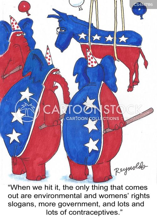 Political Symbols Cartoons and Comics - funny pictures from CartoonStock