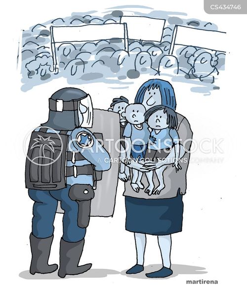 Peace Marches Cartoons and Comics - funny pictures from CartoonStock