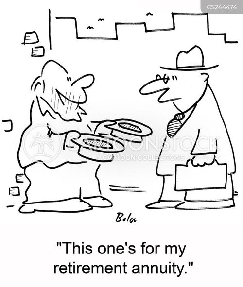 Retirement Annuity Cartoons and Comics - funny pictures from CartoonStock