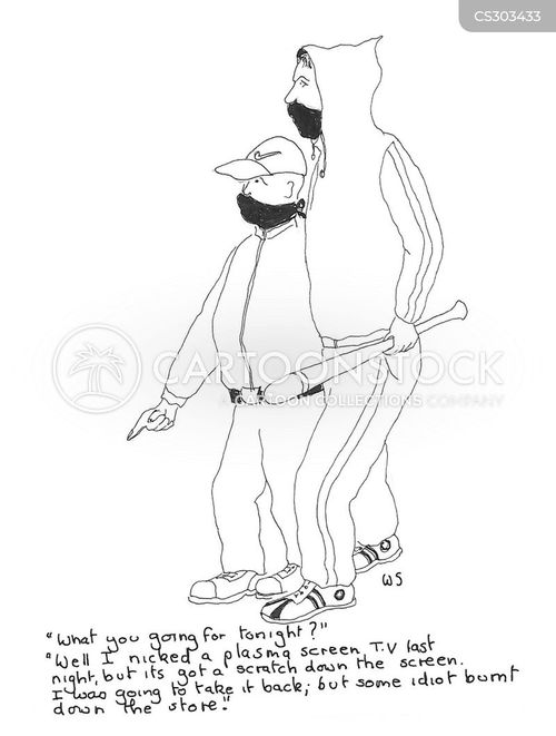 London Riots Cartoons and Comics - funny pictures from CartoonStock