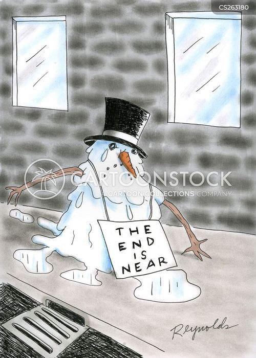 Melting Snow Cartoons and Comics - funny pictures from CartoonStock
