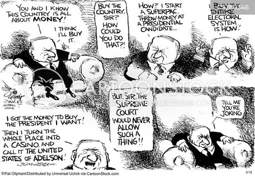 Superpac Cartoons and Comics - funny pictures from CartoonStock