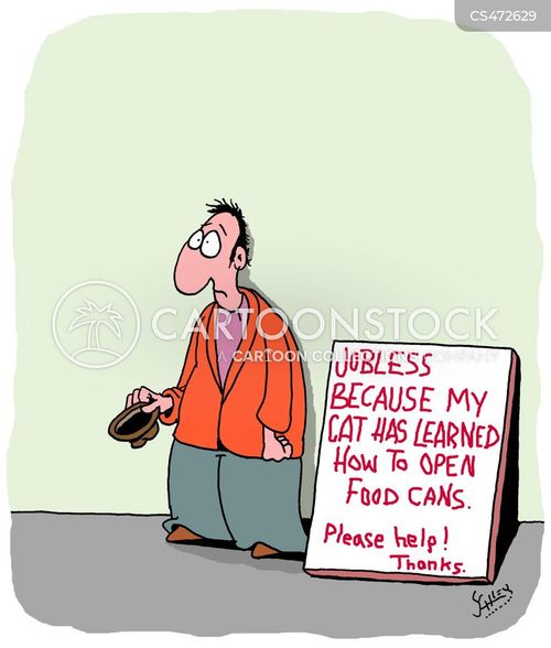 No Job Cartoons and Comics - funny pictures from CartoonStock