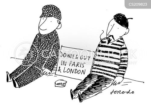 London Exile Cartoons and Comics - funny pictures from CartoonStock