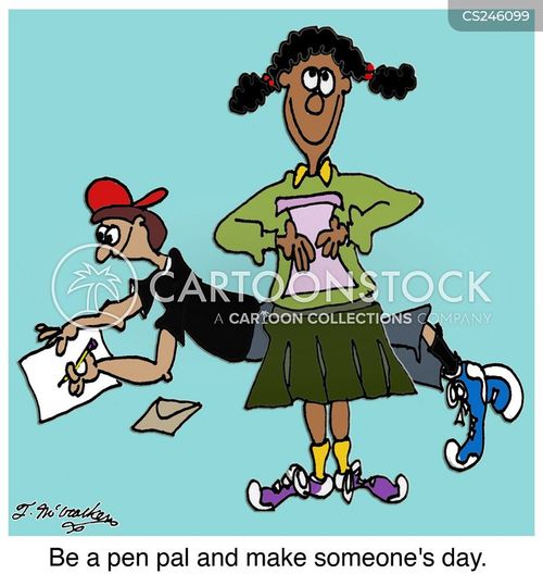 Penpal Cartoons and Comics - funny pictures from CartoonStock