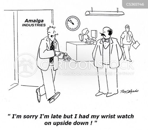 Arrived Cartoons and Comics - funny pictures from CartoonStock