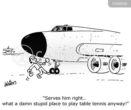 Landing Crews Cartoons and Comics - funny pictures from CartoonStock