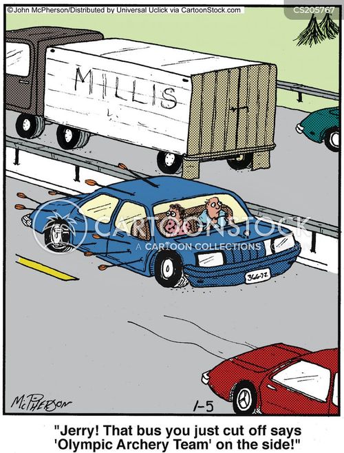 Bad Driving Cartoons and Comics - funny pictures from CartoonStock