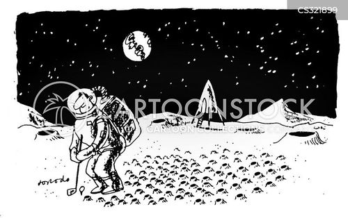 Spaceman Cartoons and Comics - funny pictures from CartoonStock