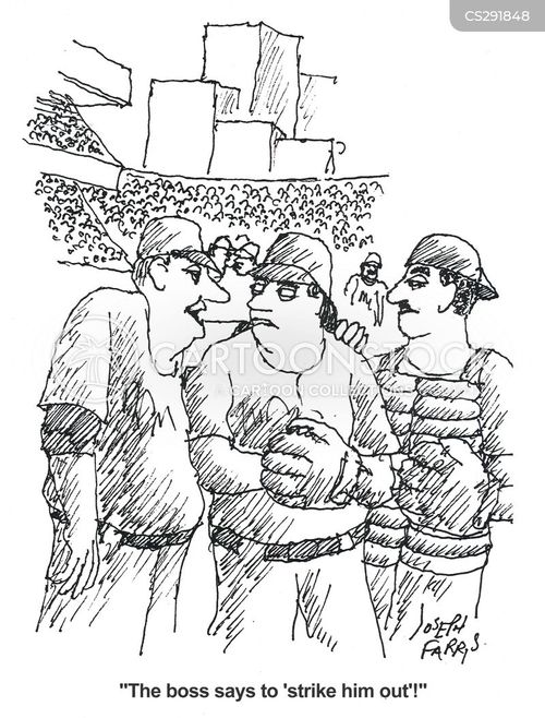Pitcher's Strategy Cartoons and Comics - funny pictures from CartoonStock