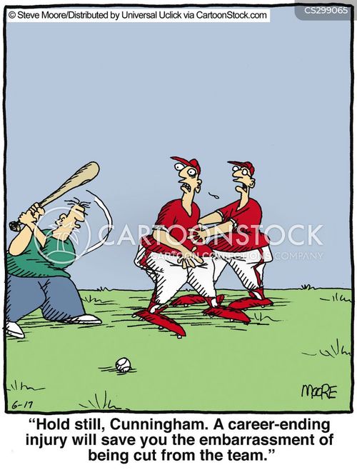 Injuring Cartoons and Comics - funny pictures from CartoonStock