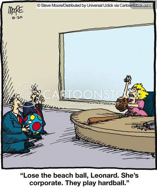 Softball Cartoons and Comics - funny pictures from CartoonStock