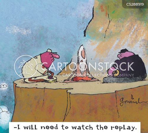Replay Cartoons and Comics - funny pictures from CartoonStock