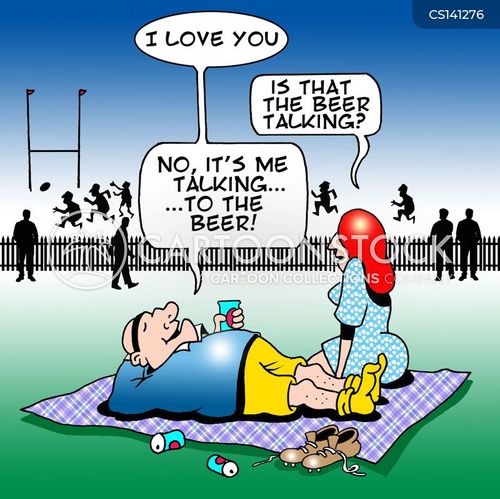 Rugby Player Cartoons and Comics - funny pictures from CartoonStock