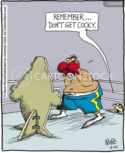Cocky Cartoons and Comics - funny pictures from CartoonStock
