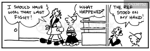 Professional Fighting Cartoons and Comics - funny pictures from ...