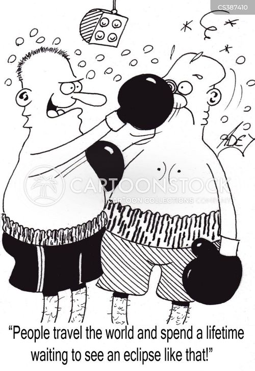 Boxing Fight Cartoons and Comics - funny pictures from CartoonStock