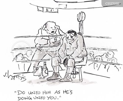 Prize Fighter Cartoons and Comics - funny pictures from CartoonStock