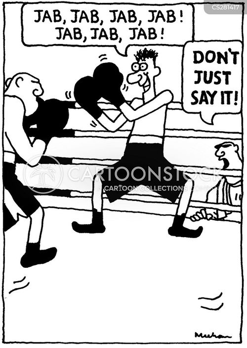 Boxing History Cartoons and Comics - funny pictures from CartoonStock