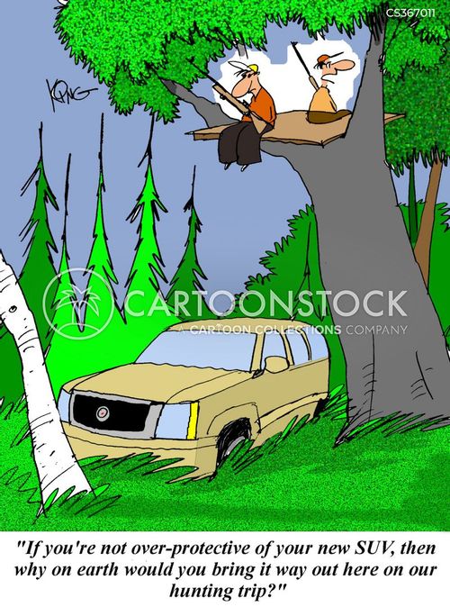Range Rover Cartoons and Comics - funny pictures from CartoonStock