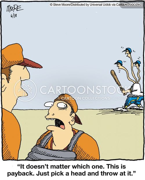 Payback Cartoons and Comics - funny pictures from CartoonStock