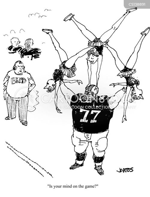 Game Day Experience Cartoons and Comics - funny pictures from CartoonStock