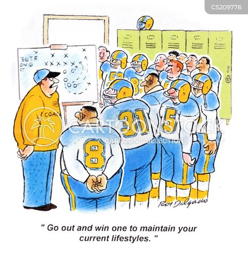 On-pitch Fight Cartoons and Comics - funny pictures from CartoonStock