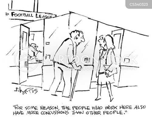 Concussion-related Lawsuit Cartoons and Comics - funny pictures from ...