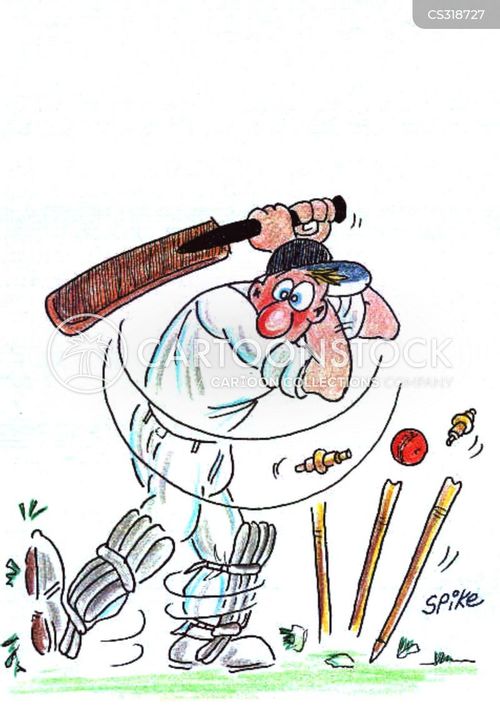 Bowled Out Cartoons and Comics - funny pictures from CartoonStock