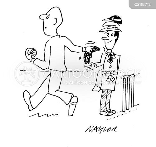Playing Cricket Cartoons and Comics - funny pictures from CartoonStock