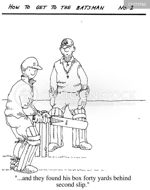 Cricket Box Cartoons and Comics - funny pictures from CartoonStock