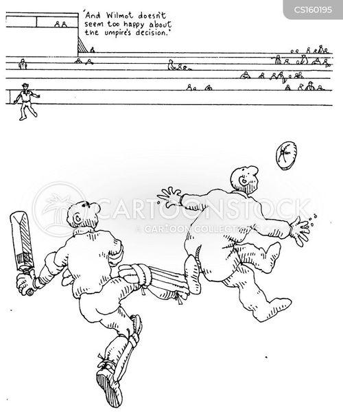 Aggression In Sport Cartoons and Comics - funny pictures from CartoonStock