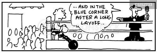 Boxing Corner Cartoons and Comics - funny pictures from CartoonStock