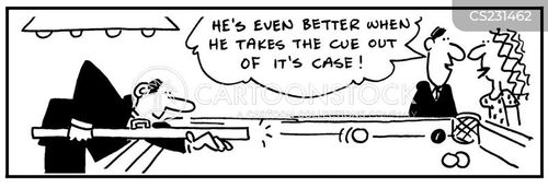 Pool Player Cartoons and Comics - funny pictures from CartoonStock