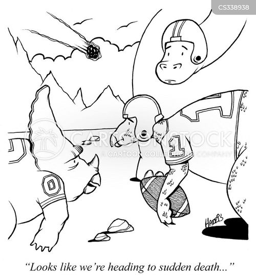 Sudden Death Cartoons and Comics - funny pictures from CartoonStock