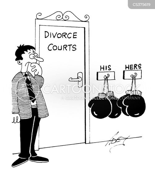 Divorce Court Cartoons and Comics - funny pictures from CartoonStock