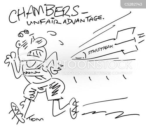 Unfair Advantage Cartoons and Comics - funny pictures from CartoonStock