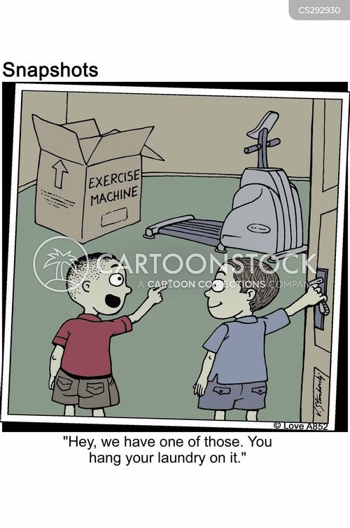 Stairmaster Cartoons and Comics - funny pictures from CartoonStock