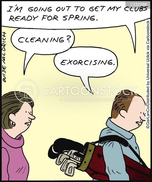 Exorcism Cartoons and Comics - funny pictures from CartoonStock