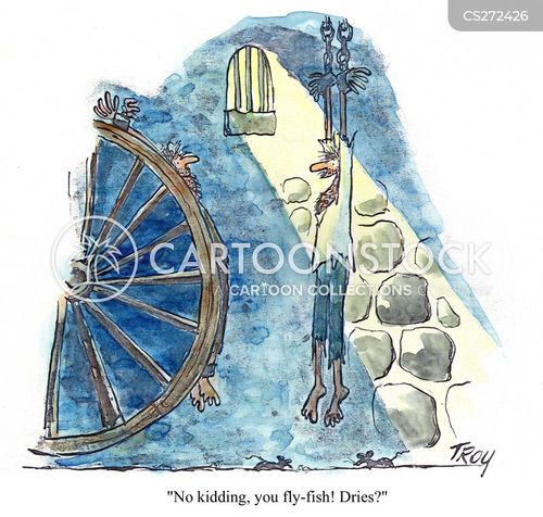 Fly Fish Cartoons and Comics - funny pictures from CartoonStock