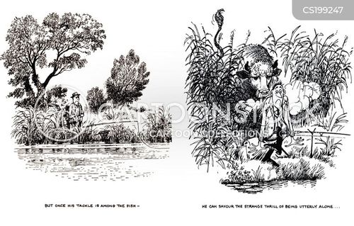 Fishing Escapade Cartoons and Comics - funny pictures from CartoonStock