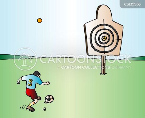 Soccer Plan Cartoons and Comics - funny pictures from CartoonStock
