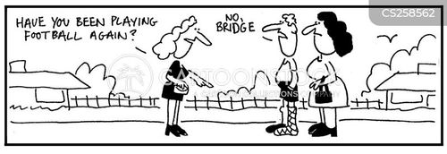 Bridge Players Cartoons and Comics - funny pictures from CartoonStock