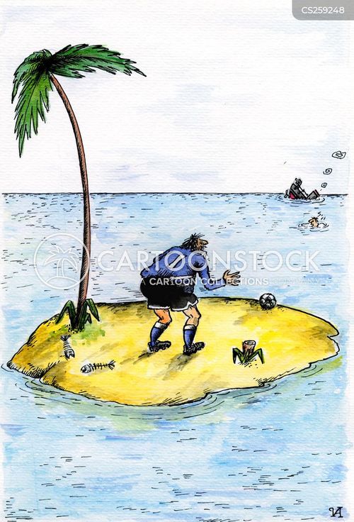 Cast-away Cartoons and Comics - funny pictures from CartoonStock