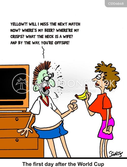 Missing The Match Cartoons and Comics - funny pictures from CartoonStock