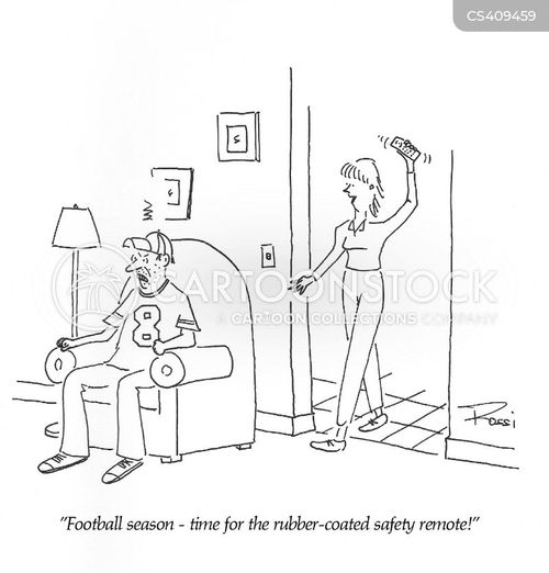 Football Season Cartoons and Comics - funny pictures from CartoonStock
