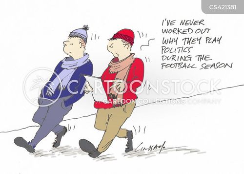 Football Season Cartoons and Comics - funny pictures from CartoonStock