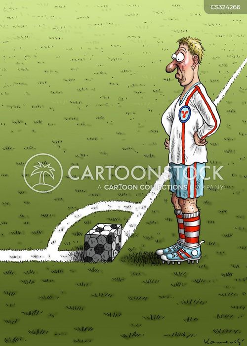 Free Kick Cartoons and Comics - funny pictures from CartoonStock
