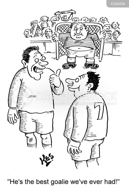 Goalpost Cartoons and Comics - funny pictures from CartoonStock